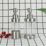 Dream Lifestyle Dispenser Pump Bottle, Acrylic Bottle with Stainless ...