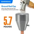 Ground Rod Driver ,Heavy-duty Steel Hammer Cap for Driving grounding ...