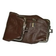 Leatherboss Genuine Leather Cigarette and Lighter Case with Twist Clasp ...