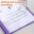 48 Pack Plastic Report Covers with 3 Prongs Presentation Folders Bulk ...