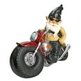 Design Toscano QM7512103 Axle Grease The Biker Garden Gnome Motorcycle ...