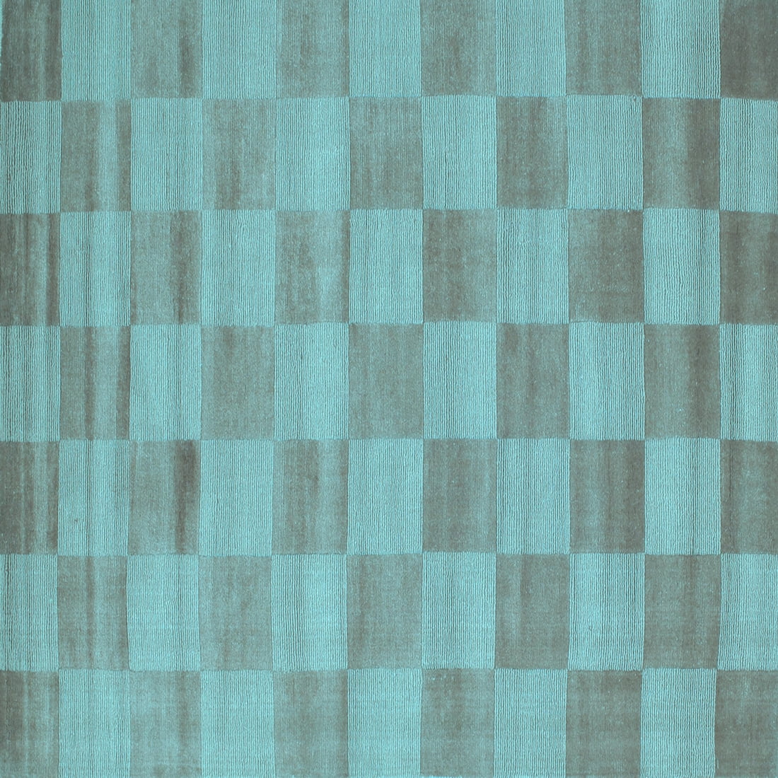 Ahgly Company Indoor Square Checkered Light Blue Modern Area Rugs, 4 ...