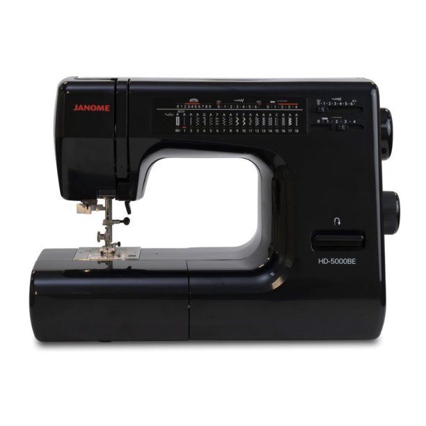 Janome HD5000 Black Edition Sewing Machine - Walmart.com