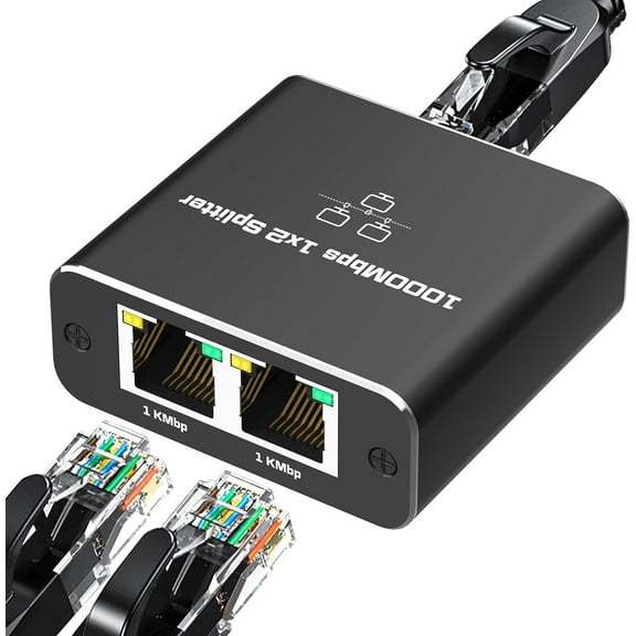 Gigabit Ethernet Switch Rj45 Splitter LAN Gigabit Extension Adapter ...