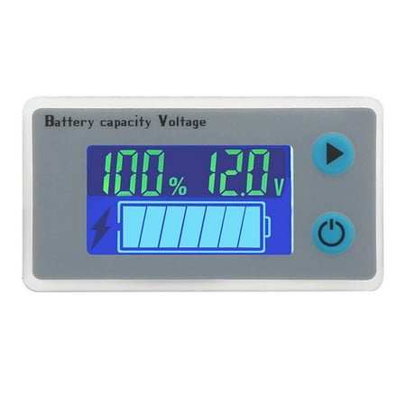 YDJKET 10-100V Battery Capacity Monitor Programmable Voltage Battery ...