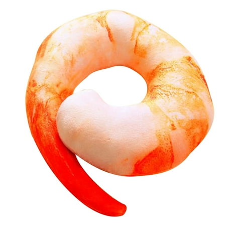 HAOAN Creative Cute Peeled Prawns Pepper Eggplant Croissant Stuffed ...