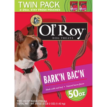 Ol' Roy 50-Ounce Bark'n Bac'n Treats, Twin Pack - Walmart.com