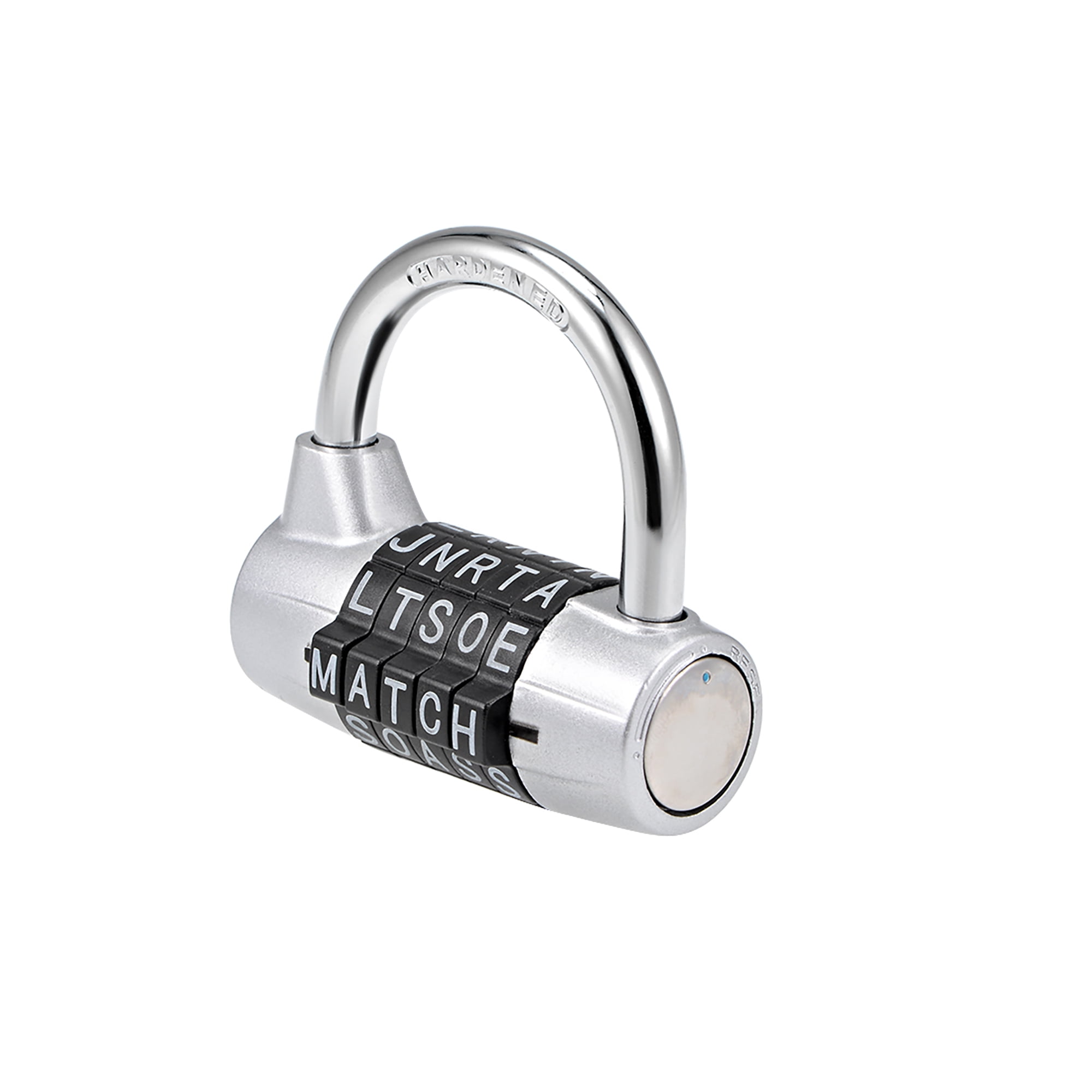 5-Digit Combination Padlock, 2-1/2-inch Resettable Alphabet Code Lock ...