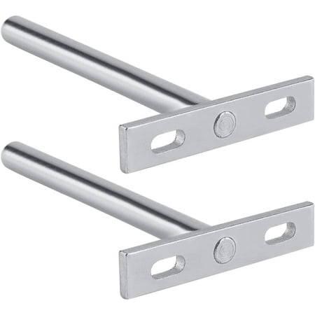 Floating Shelf Bracket, Invisible Concealed Hidden T Brackets 75 100 ...