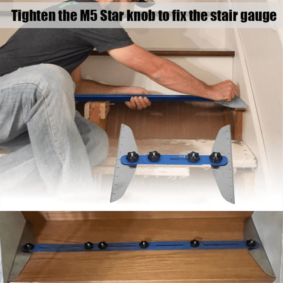 Click here for Unbranded Stair Treads Gauge Template Tool stair J... prices