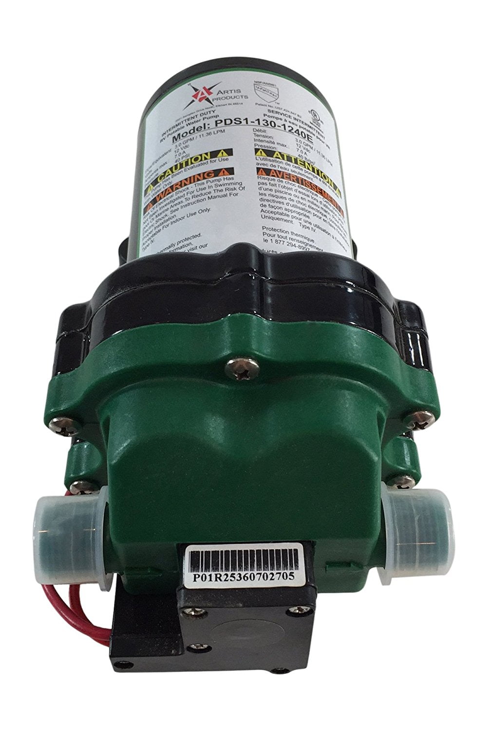 WFCO PDS1-130-1240E Artis 3.0 GPM Portable Water Pump - Walmart.com