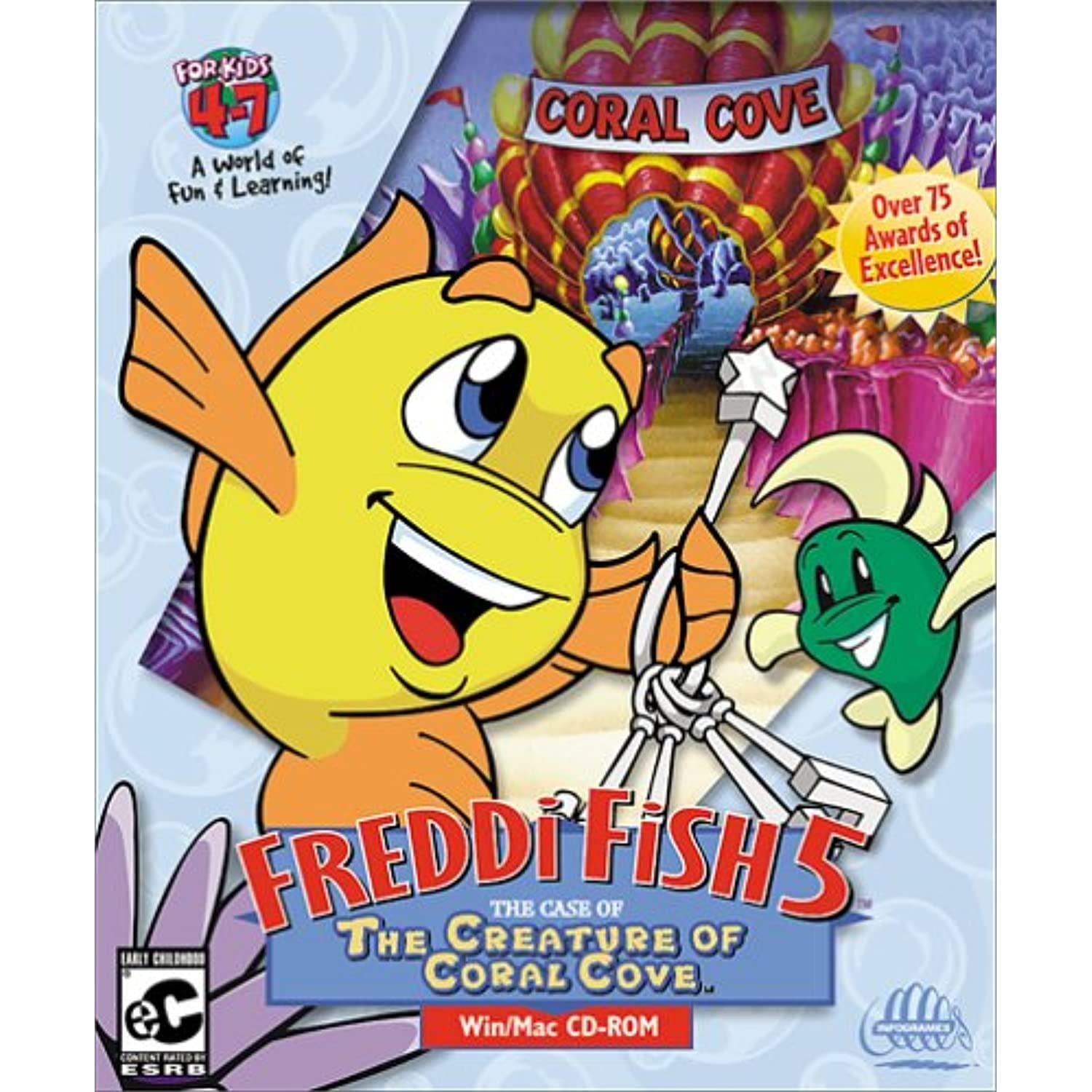 Freddi Fish Box Art