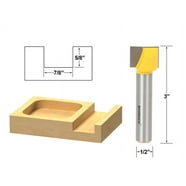 Straight Router Bit - 1/2" Dia. X 2" Length - 1/2" Shank - Yonico 14150 ...
