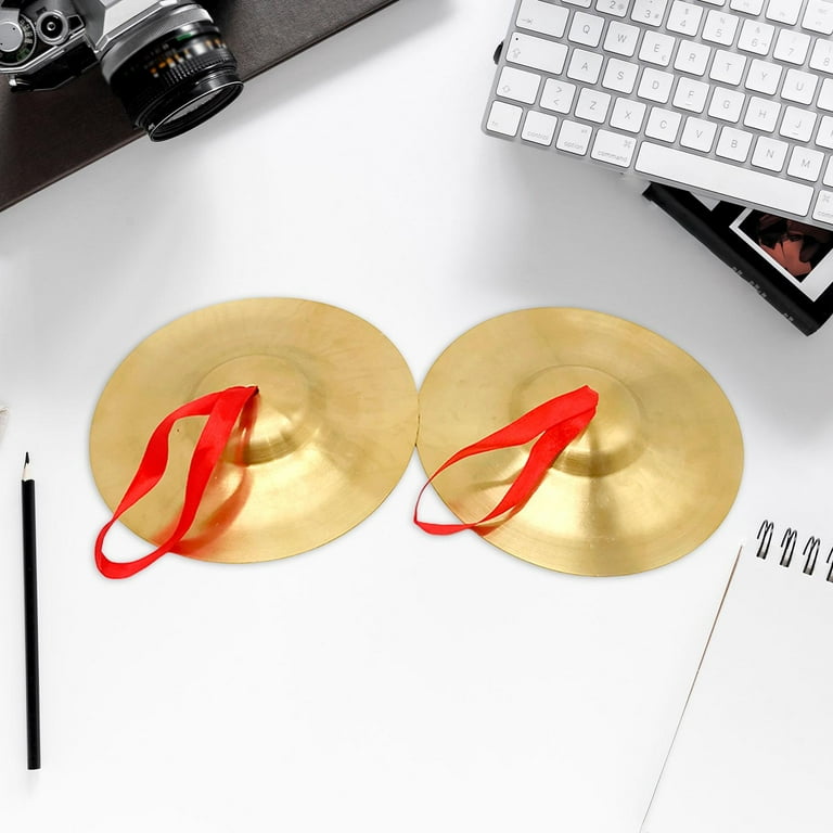 Hand Cymbals For Kids 2018 NEW Mini Copper Hand Cymbals Gong For Kids
