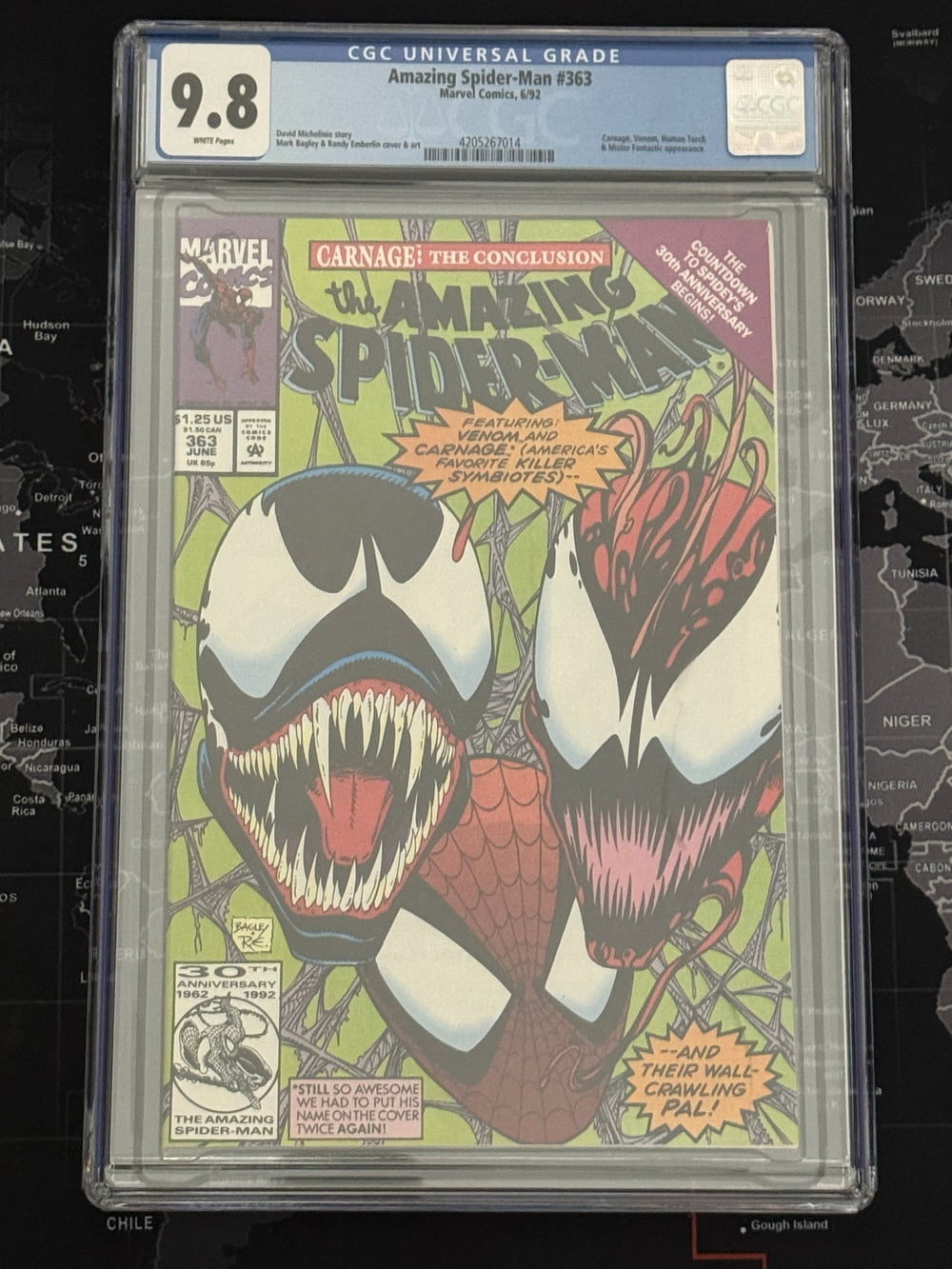 Amazing Spider-Man #363 - CGC 9.8 Comic Book - Walmart.com