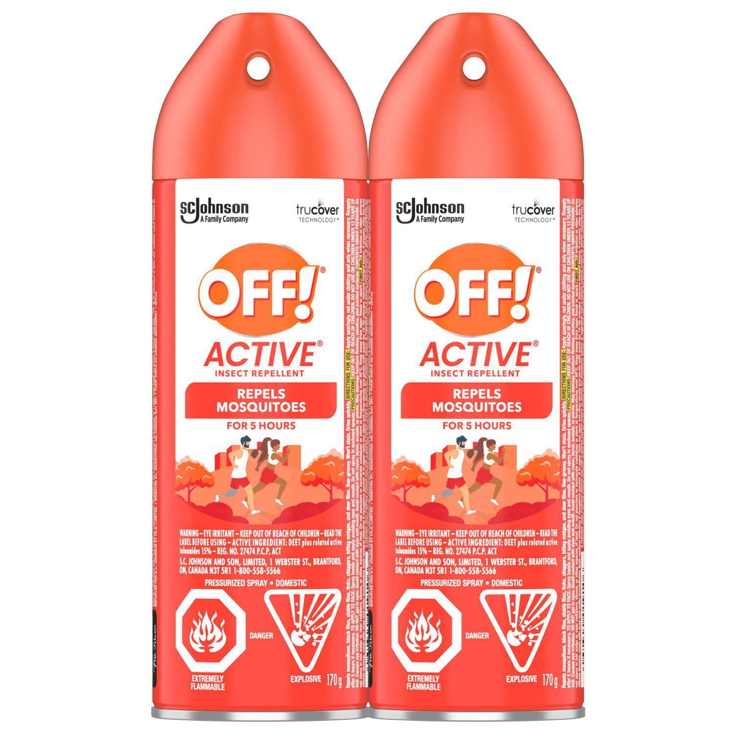 Click here for Off! Active Insect Repellent  Sweat Resistant 2 X... prices