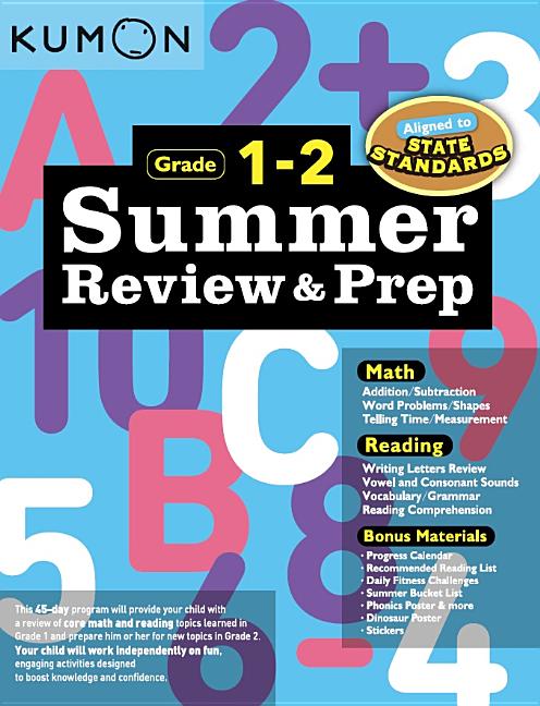 Summer Review and Prep 1-2 (Paperback) - Walmart.com