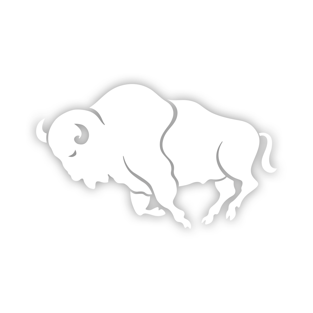 Buffalo Sticker Decal Die Cut - Self Adhesive Vinyl - Weatherproof ...