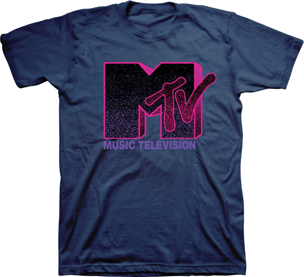 Mens MTV Retro Logo Shirt - MTV Classic 90s tee - MTV Classic 1980s T ...