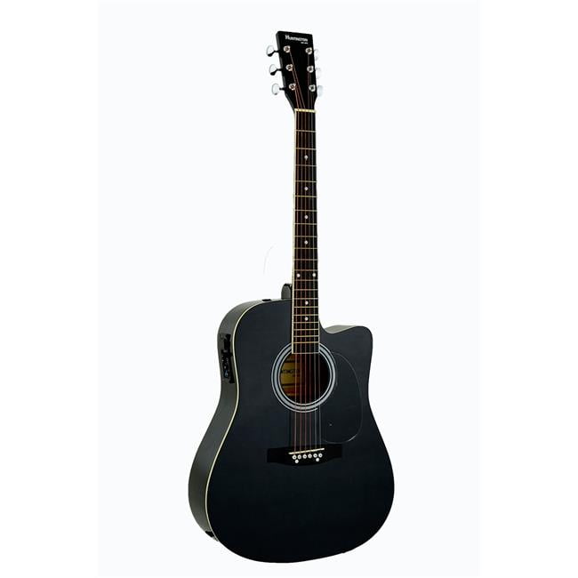 Bridgecraft USA GA415C-BK Huntington Dreadnought Cutaway Acoustic ...