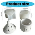 Set of 2 Mongolian Yurt Home Decors Mold Detailed House Silicone Molds ...