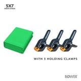 Bower Green Screen Fabric Backdrop for Streaming, Gaming, Broadcasting ...