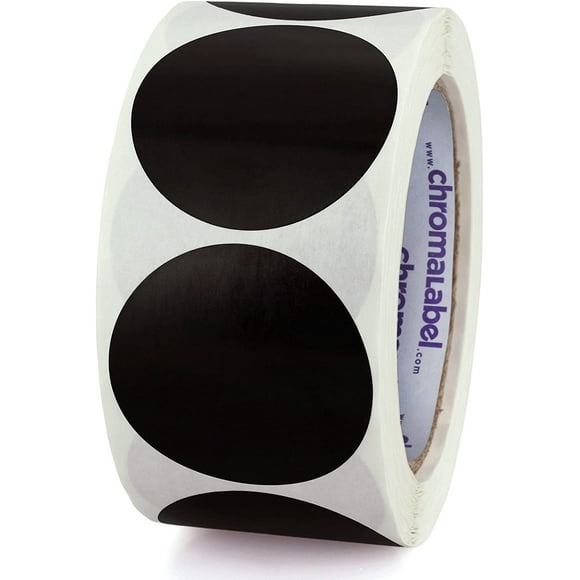 Black Sticker Dots