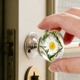 Wardrobe Knob Unique Resin Cabinet Door Handle Cupboard Pulls Crystal ...