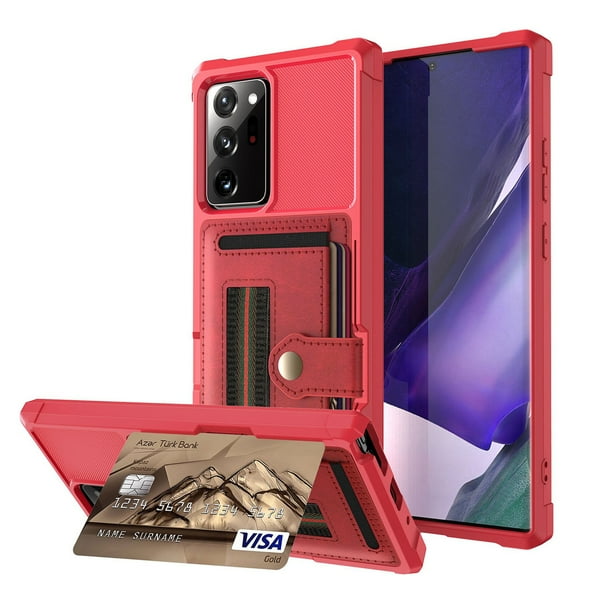 Dteck Case for Samsung Galaxy Note 20 Ultra/Note20 Ultra 5G 6.9-inch ,Shockproof Rubber Card ...