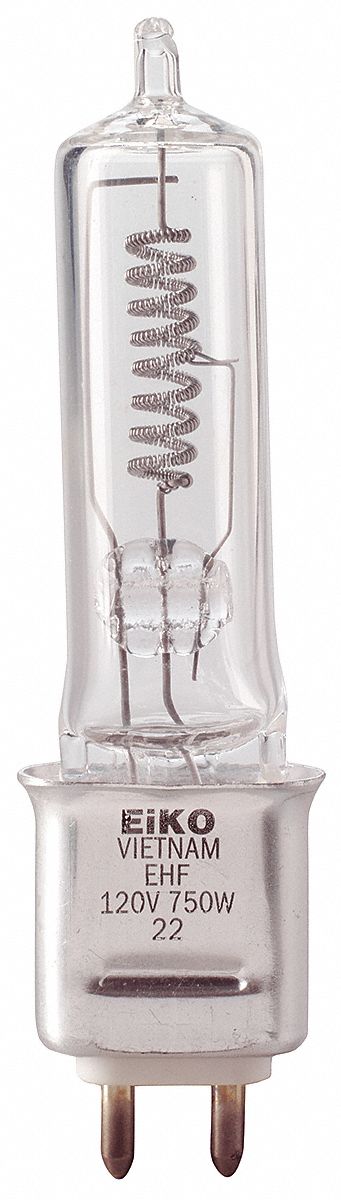 Eiko Miniature Halogen Bulb,T5,750W EHG - Walmart.com