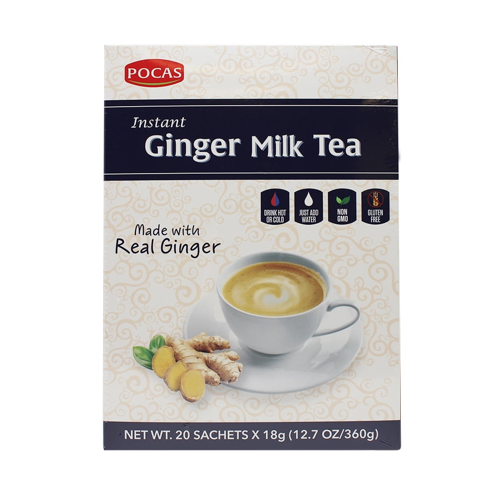 Pocas Ginger Milk Tea, 12.7 Ounce, 20 Bags (Pack of 2) - Walmart.com