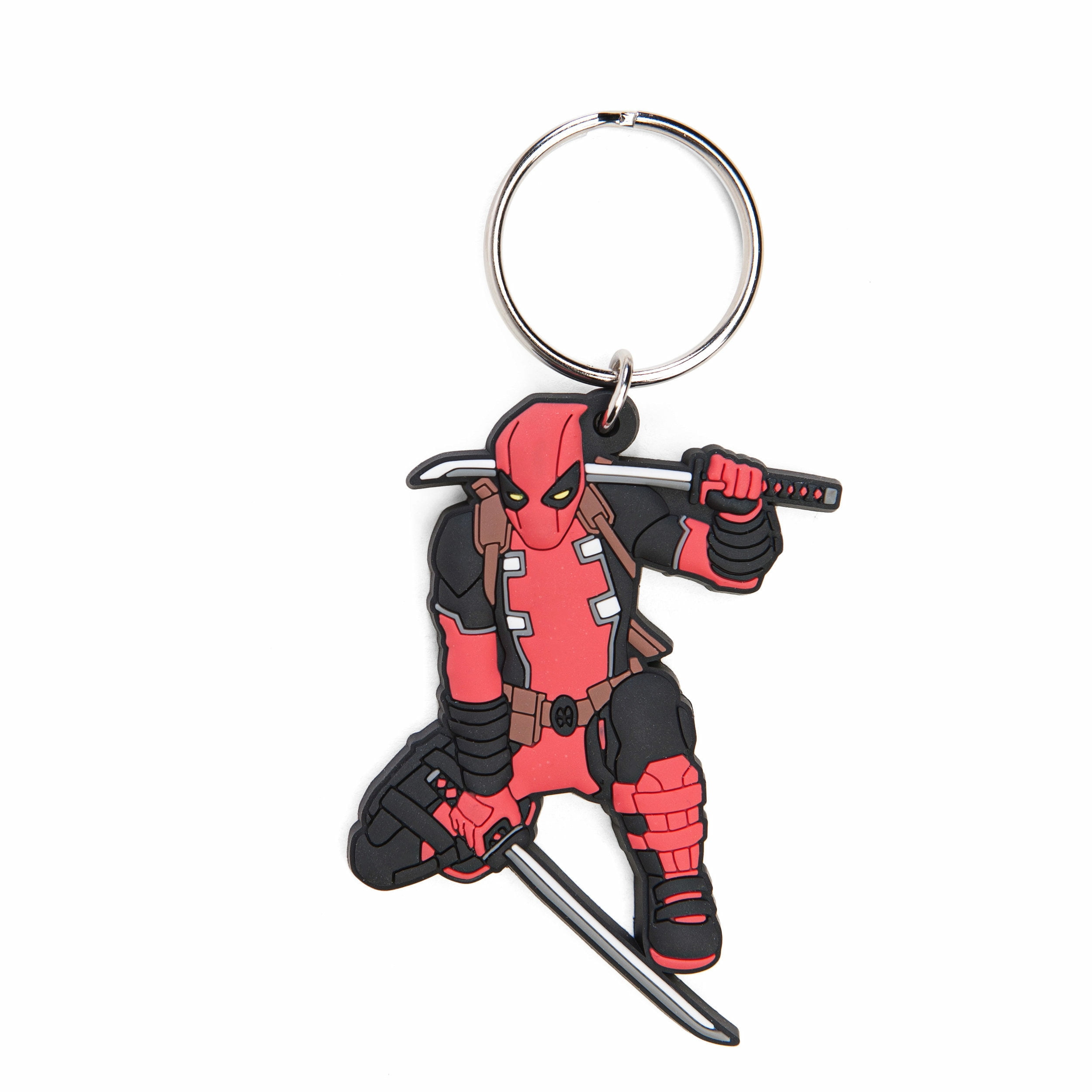 Marvel Deadpool Soft Touch PVC Keychain - Walmart.com
