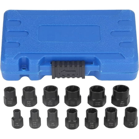 Impact Nut Bolt Remover Set Bolt Extractor Set Locking Wheel Nut ...