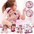 3B Realistic Baby Doll Playset With Movable Arms Legs Simulation Sounds ...