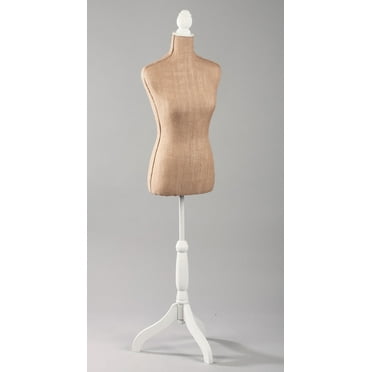 Econoco - F4 - Female 3/4 Torso Form Tailor Bust with Neckblock - Sold ...