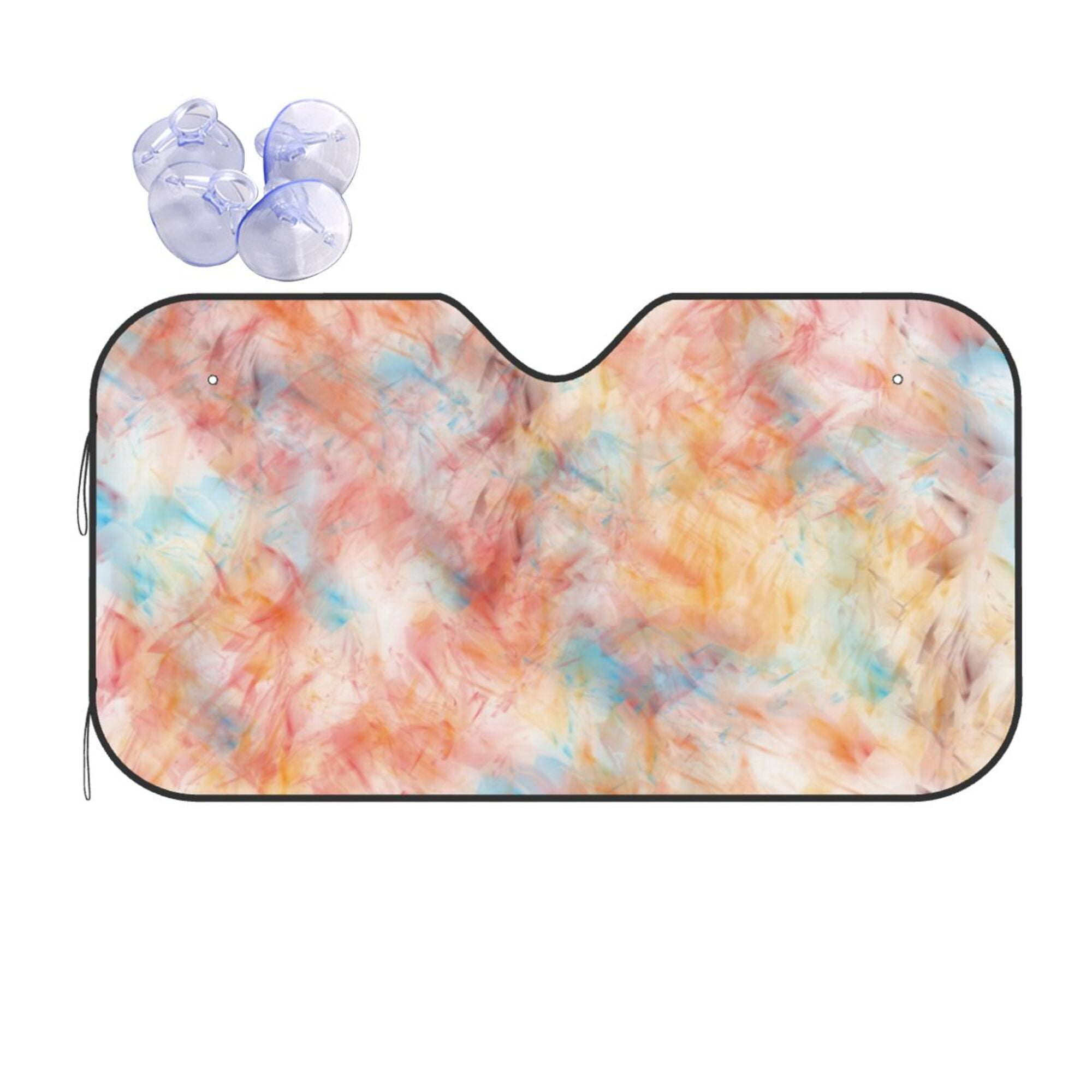XMXY Car Sun Shade Windshield, Texture Abstract Automotive Front Window ...