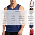 AGKIZG Men Mesh Breathable Sleeveless Shirt for Fitness Running ...