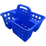 Black Duck Brand Set of 4 Divided 3-Compartment Plastic Caddies with ...