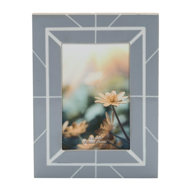 Sagebrook Home Resin, 4x6 Photo Frame, Sage - Walmart.com