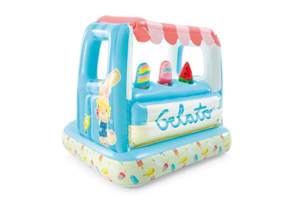 Intex Ice Cream Stand Inflatable Playhouse and Pool, for Ages 2-6 ...
