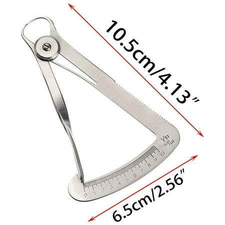 Pack of 2 Stainless Steel Inside Jewelry Measuring Calipers Wax ...