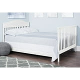Child Craft 4-in-1 Convertible Baby Crib - White Wash - Sidney ...