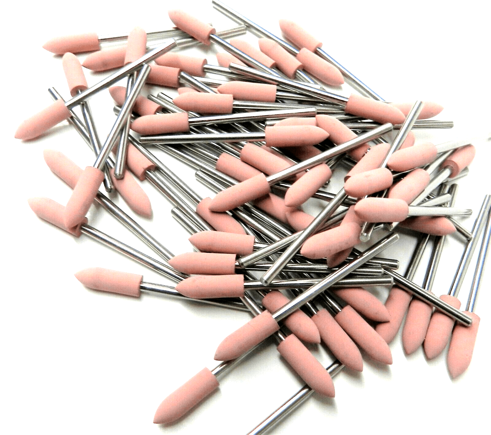 EVE Pink X-Fine Silicone 16 x 5.2mm Bullet Point Mounted Polisher ...