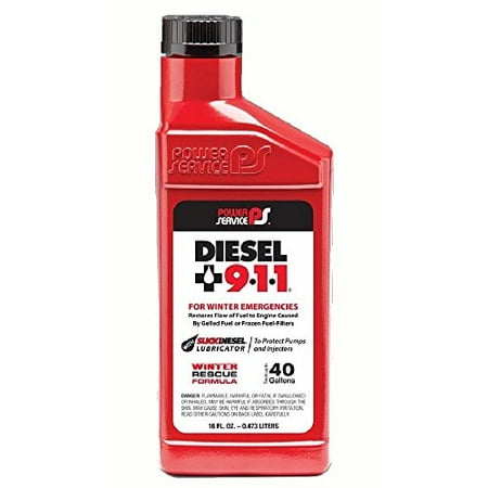 Power Service 08016-09 Diesel 911 Fuel Additive - 16 oz. - Walmart.com