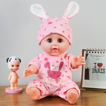 30CM Doll Handmade Vinyl Dolls Wink & Speak Toy Birthday Gift For Kids ...