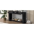 Mintazer 60" Modern Console Table, Entryway Table with 3 Drawers & Open ...