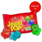 Dee Best Jewel Pop Individually Wrapped Variety Party Pack 18 Count ...