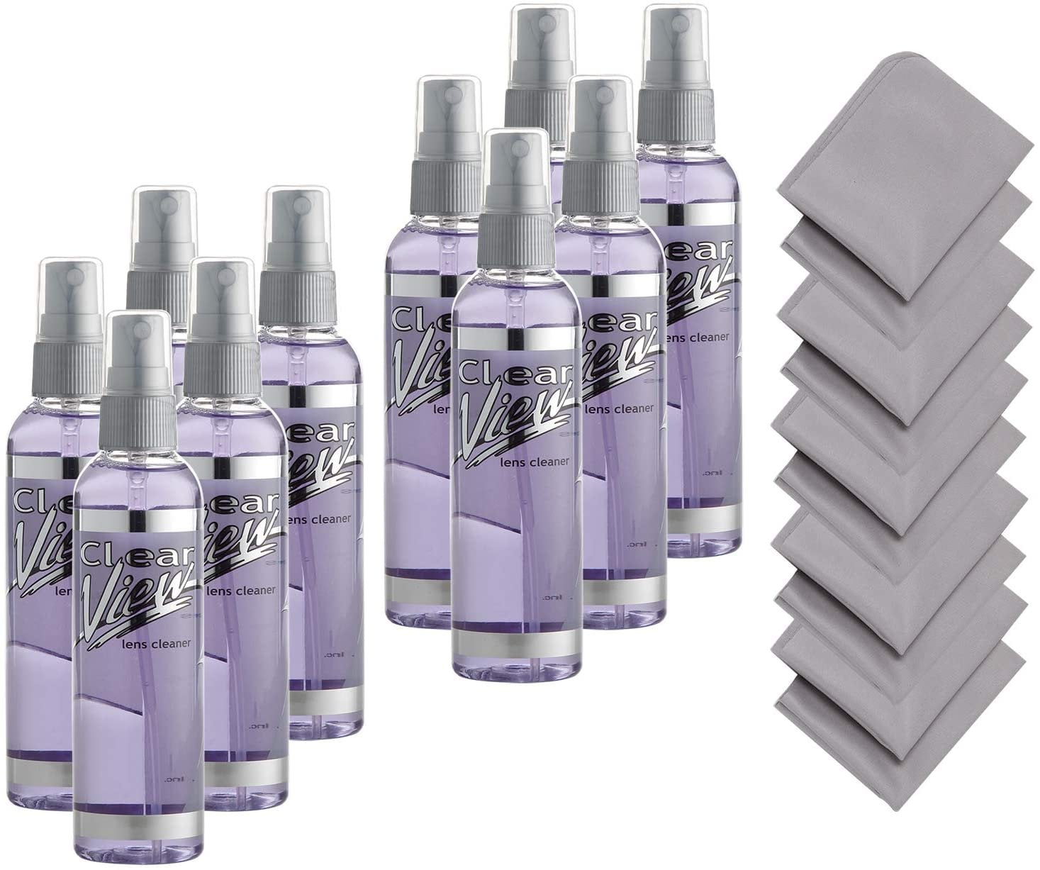 Eyeglass Lens Cleaner Spray | 10 Pack of 4oz Glasses Cleaning Spray ... Eyeglass Lens Cleaner Spray | 10 Pack of 4oz Glasses Cleaning Spray ...