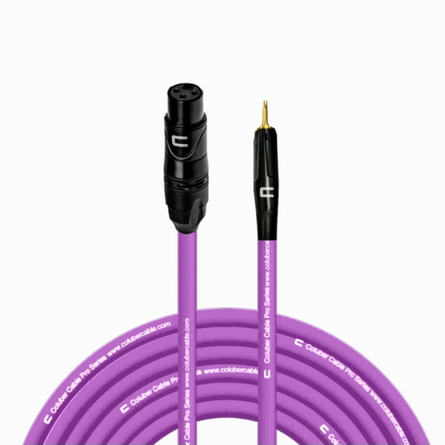 Coluber Cable Unbalanced XLR Female Cable to 3.5 TS Male - 3-Pin ... Coluber Cable Unbalanced XLR Female Cable to 3.5 TS Male - 3-Pin ...