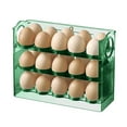 Veeogra Clearance,Egg Cartons,Egg Holder,Reversible Refrigerator Food ...